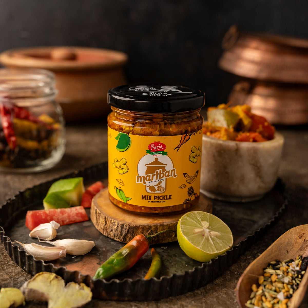 Martban Mixed Veg Pickle – PARIS FOOD & CHEMICALS INDUSTRIES